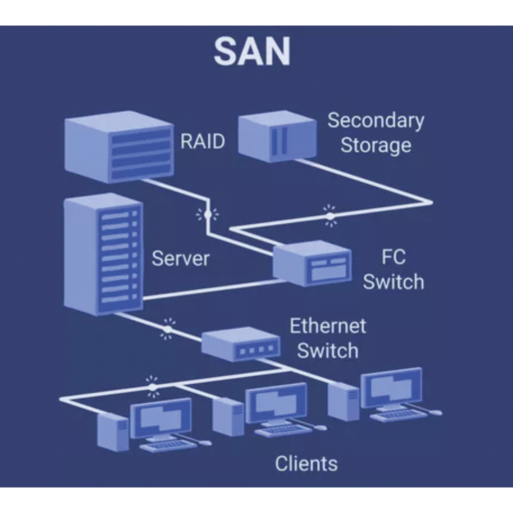 DAS vs SAN vs NAS – nowmag.gr