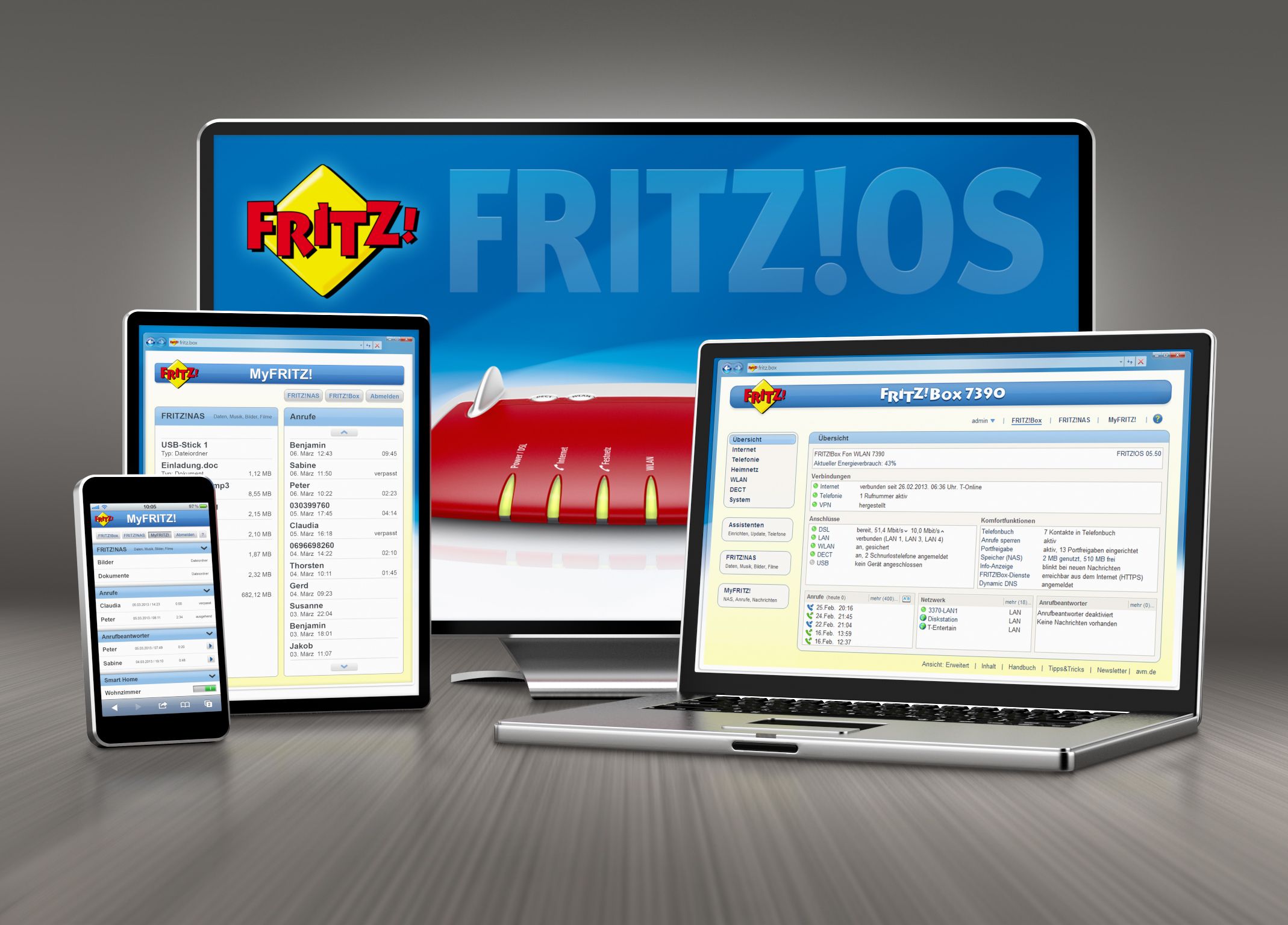 Fritz!OS: Διαχείριση του FritzBox μέσω του έξυπνου software της AVM ...